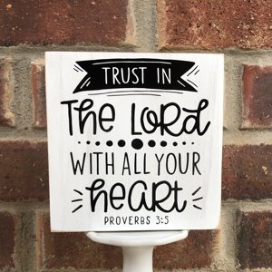 Proverbs 3 5 SVG File