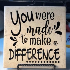 Make a difference SVG. You were made to make a difference