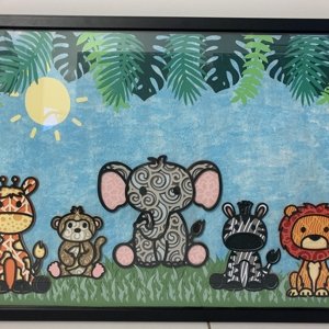 3D Jungle Animal Bundle, All of the Jungle Animals Papercut (1129069 ...