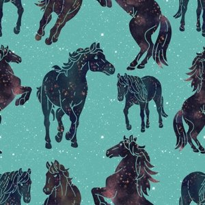 100 Seamless Starry Night Texture Digital Papers