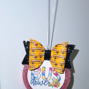 Bus Driver Bright Preppy Design Ready to Print