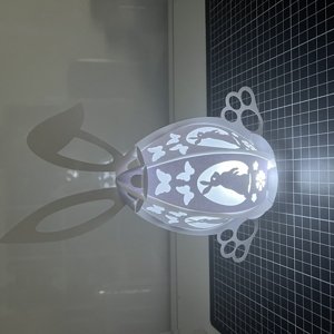 Easter lantern bundle, Egg lantern template, Bunny lantern