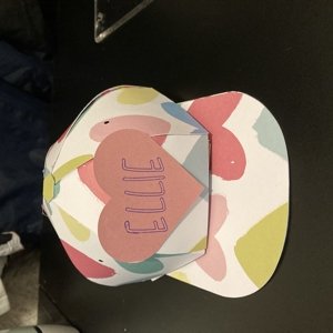 baseball cap cuttable gift box