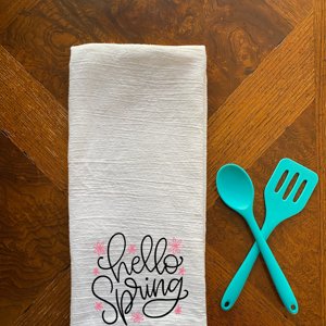 Hello Spring, Hand Lettered, Cut File